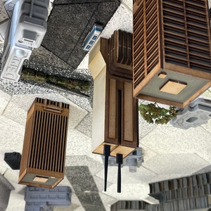 Cargo Container Stack MDF - Etsy