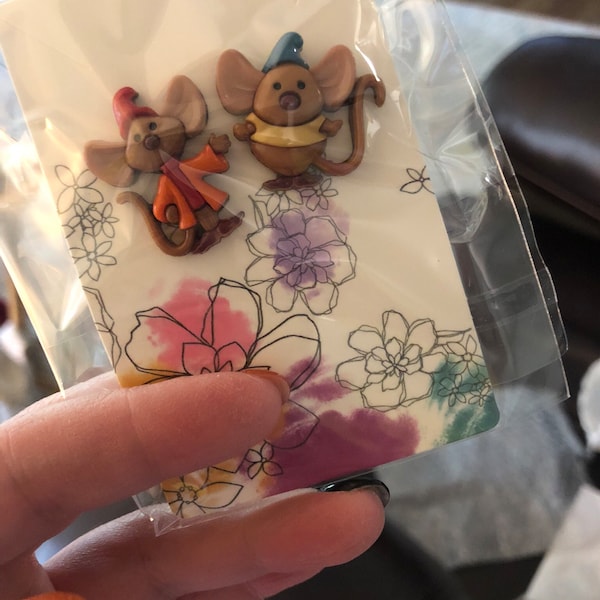 Cinderella Jaq & Gus Stud Earrings Disney Vacation Jewellery Jewelry ...
