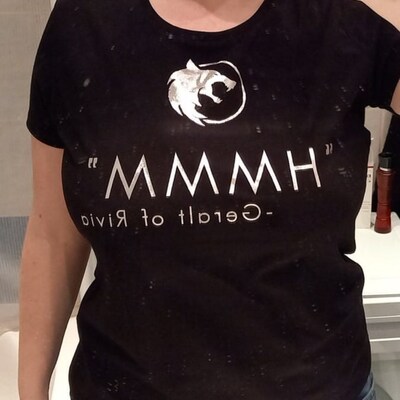 Geralt Quote Hoodie HMMM FK the Witcher TV Series - Etsy