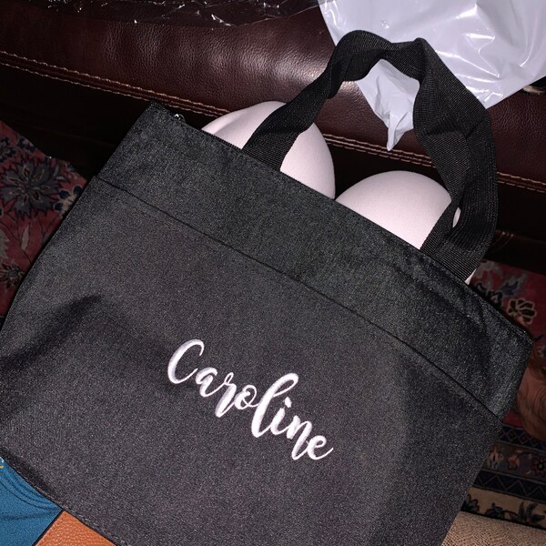 Personalized Lunch Tote, Cute Holiday Gift Lunch Bag, Christmas Gift ...