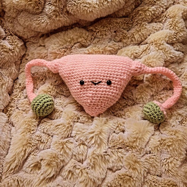 Anatomical Uterus Crochet Pattern! PATTERN ONLY Instant DOWNLOAD ...