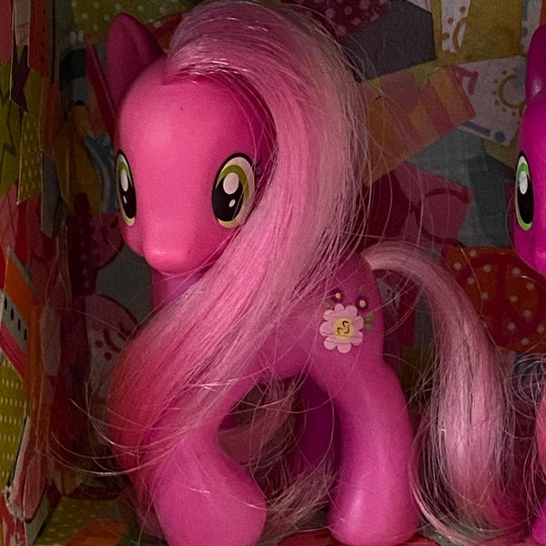 My Little Pony G1 - Honeysuckle - Flutter Ponies - * No Wings Included ...
