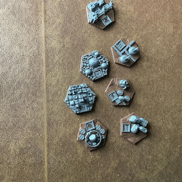 Terraforming Mars - High Orbit Tiles Pack - 7 Tiles - Etsy