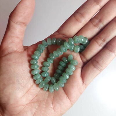 5pcs Grade A Burma Jade Filigree Engraved Oval Beads,filigree Beads ...