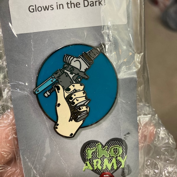 Repo the Genetic Opera Enamel Pin, Horror Movie Pin, Goth Lapel Pin ...