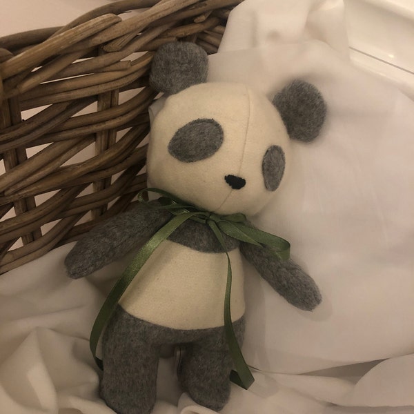 Panda Bear Sewing Pattern, Panda Plush Pattern, Stuffed Animal Sewing ...