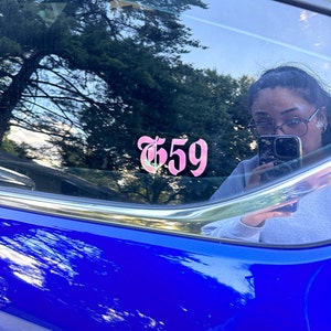 Custom Instagram Car Decal - Etsy