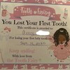 Boy's First Tooth Certificate, Tooth Fairy Certificate for Boys - Etsy