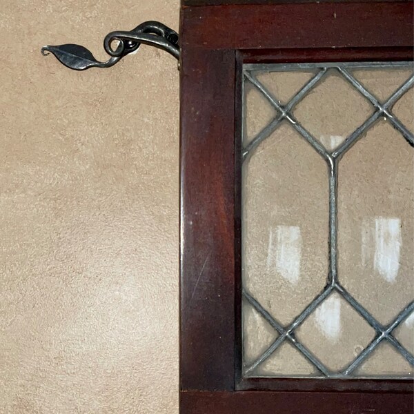 Hand Forged Leaf Hook Pulls - Etsy