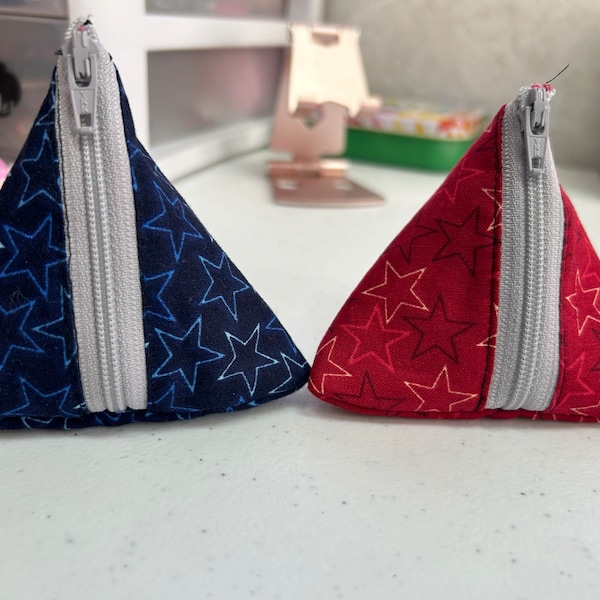 Pyramid Pouch Sewing PATTERN, Zipper Bag Pattern, Coin Purse Pattern ...