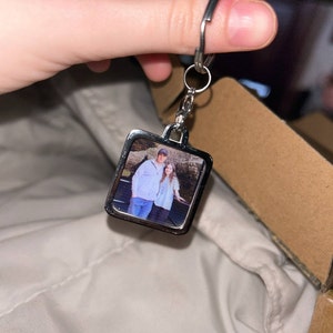 Personalized Picture Keychain, Custom Photo Keychain, Photo Keychain ...