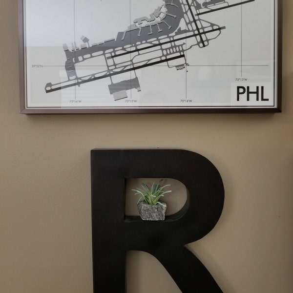 Paine Field Art Print, PAE Airport Map Poster, Aviation Decor, Seattle ...