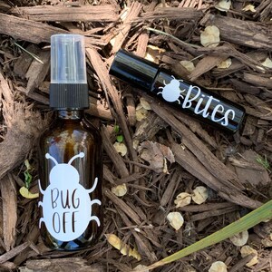 Bug Spray Label, Bug off Label, Essential Oil Labels, Bug Spray Decal ...