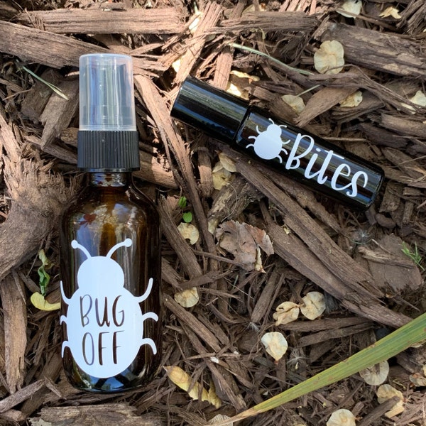 Bug Spray Label, Bug off Label, Essential Oil Labels, Bug Spray Decal ...