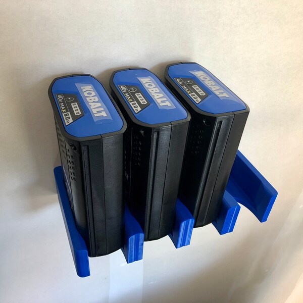 Quadruple Battery Rack for Kobalt 40v Lawn Equipment - Etsy