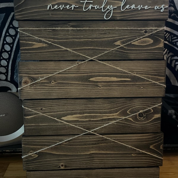 Large Wood Display Board | Wall Picture Hanger L Wood Photo Board L ...