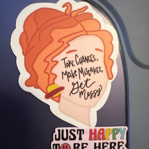 Ms. Frizzle Sticker | the Magic School Bus Sticker | Teacher Stickers ...