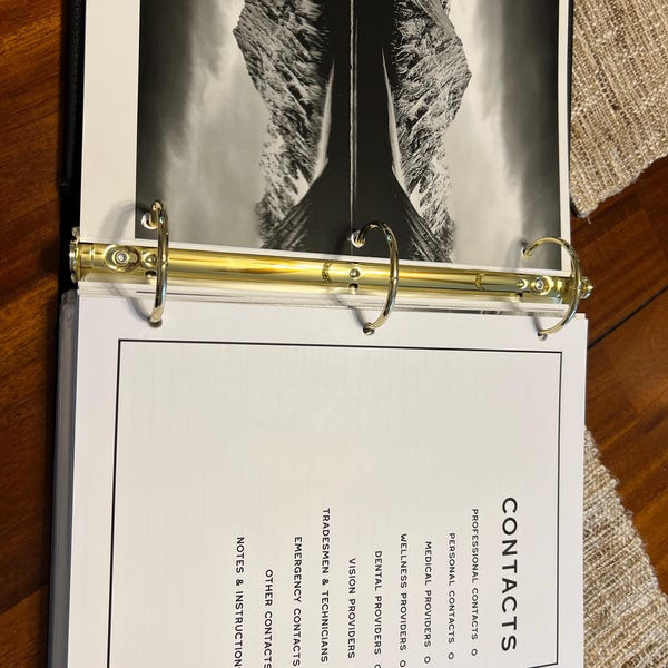 The Original Complete Life Binder | Home Management Planners ...