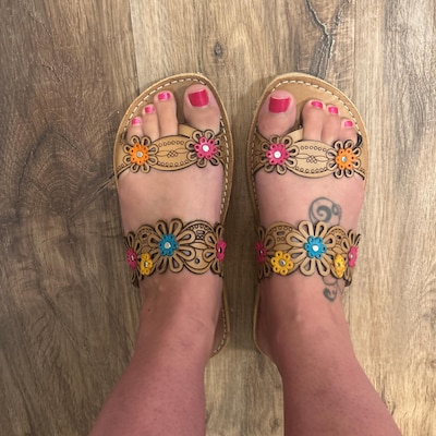 Roses Beaded Anklets//la Rosa Mexican Anklet//beaded Huichol Anklet ...