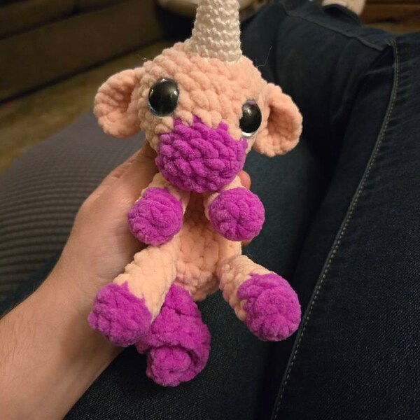 Mini Duck Snuggler Crochet Pattern Amigurumi Lovey Cuddler - Etsy