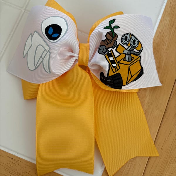 Halloween Themed Disney's Eeyore and Tigger Hand Painted Hair Bow ...