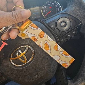 Retro Smiley Faces Key Fobs, Keychain Wristlet, Key Fobs, Fun Key Fobs ...