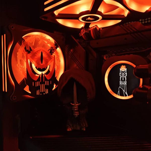 Custom Designed PC Fan Covers 120, 140 Mm - Etsy