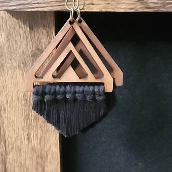 Mini Clay Pot Faux Succulent Earrings Small Plant Hanging Earring Plant ...