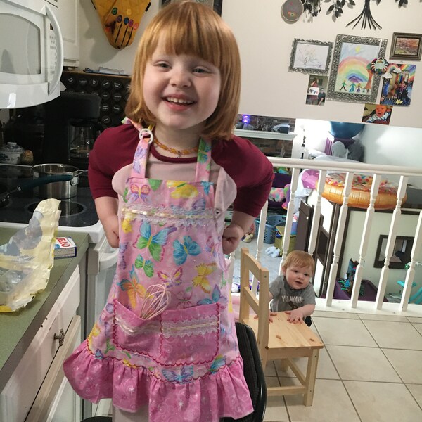 Italian Delight Apron, Multi Colored, 1940's Vintage Style, Reversible ...