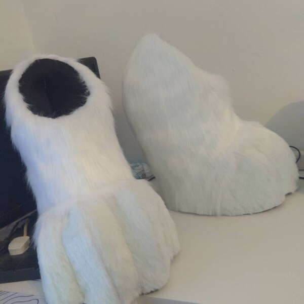 DIGITAL Digitigrade Fursuit Feet Paws Pattern for Fursuits PDF Download ...