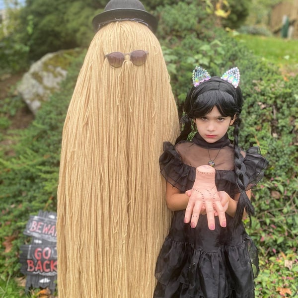 Cousin It Costume Wig - Addams Family Cousin It Hair- Comic-con Costume ...