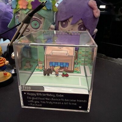 OMORI White Space 3D Cube Diorama TEMPLATE - Etsy