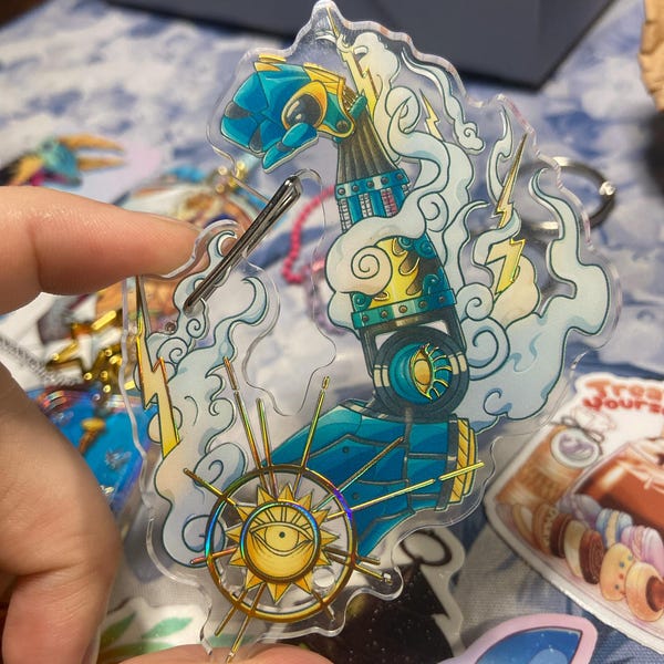 Destiny 2 - Expired Ramen Ticket Rainbow Acrylic Charm - Etsy