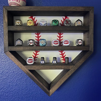 Baseball Ring Display mini - Etsy