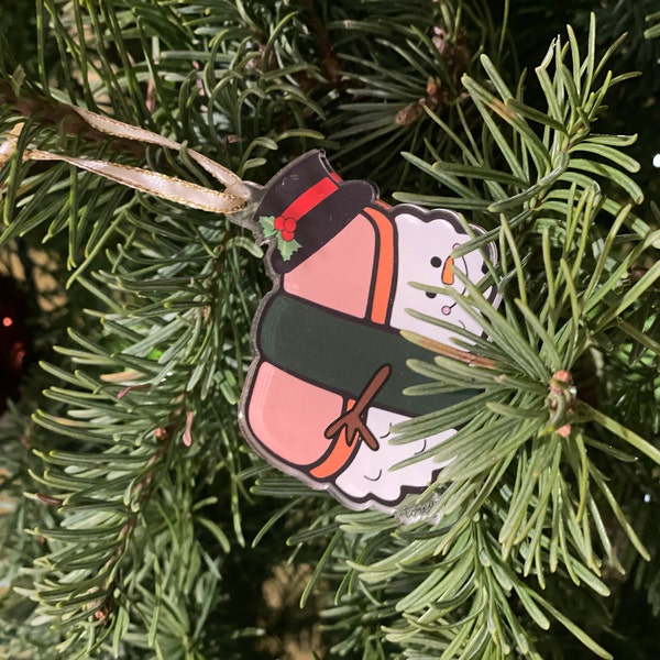 Musubi Sticker | Cute Musubi Vinyl Sticker | Musubi Vinyl Sticker ...