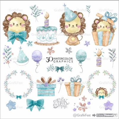 April Showers, Clipart, Watercolor, Spring Graphics, Rainy Day, Rain ...
