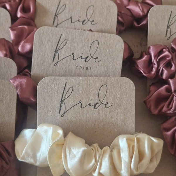 Autumnal Hen Do Scrunchies | Bride Tribe Favours-hen Party Favours ...