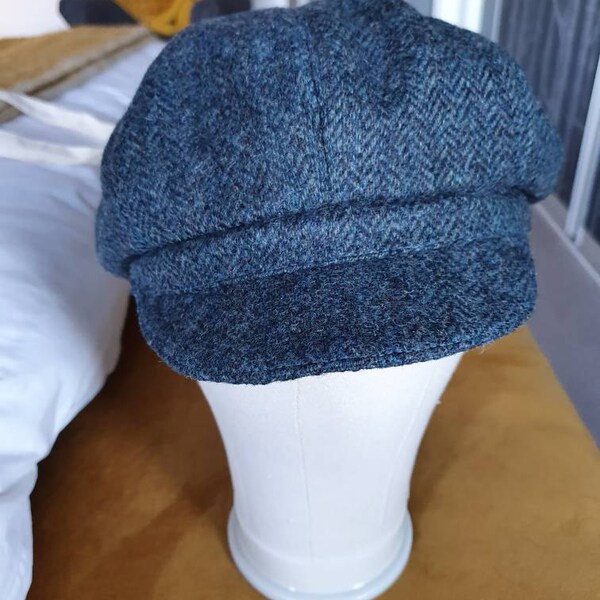 Newsboy Hat Pattern, Women Applejack 8-panel Cap Sewing Tutorial ...