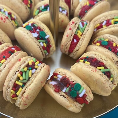 Taco Macarons Choose Your Flavors 15 or 30 Taco Inspired Designs French ...