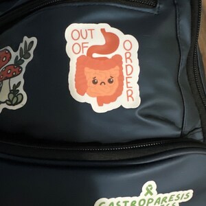 FND Awareness Ribbon Sticker Chronic Illness Chronic Illness Stickers ...