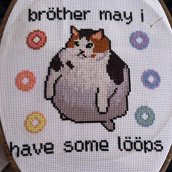 Brother May I Have Some Loops - Cat Meme - Funny, Modern, Subversive ...