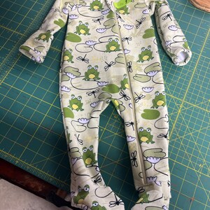Baby Gown Sewing Pattern With Tutorial Layette Pattern Baby Grow ...