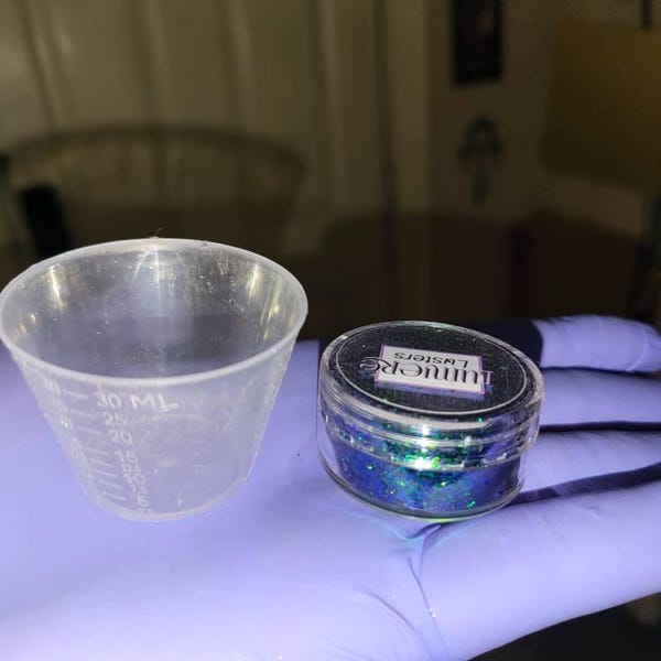 Rose Flame - Intense Chameleon Chrome Powder - Etsy