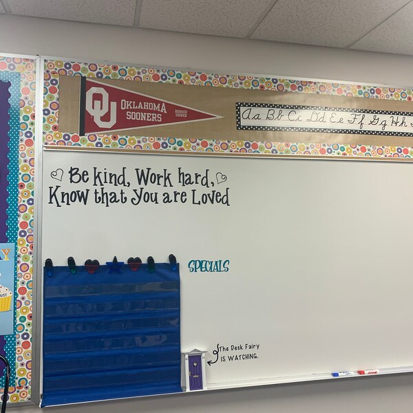 Be Kind, Work Hard, Know That You Are Loved, Inspirational Quote ...