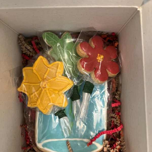 Mason Jar With Flowers and Leaf Set of 4 Cookie Cutter and Fondant ...