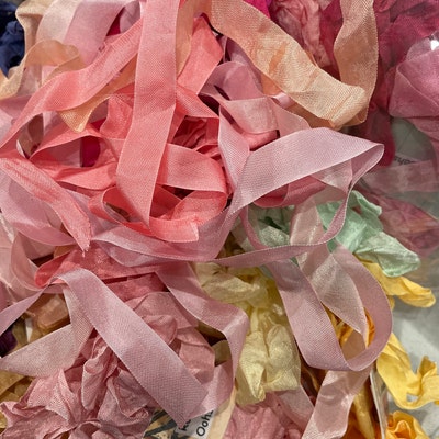 Scrunched Crinkled Chalk White Seam Binding 1/2 Inch Wide 5 Yards Scrap ...