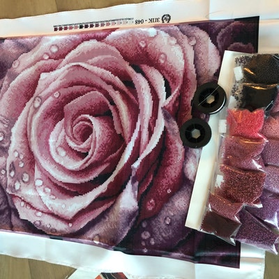 The Last Supper Large DIY Bead Embroidery Craft Kit Religious - Etsy