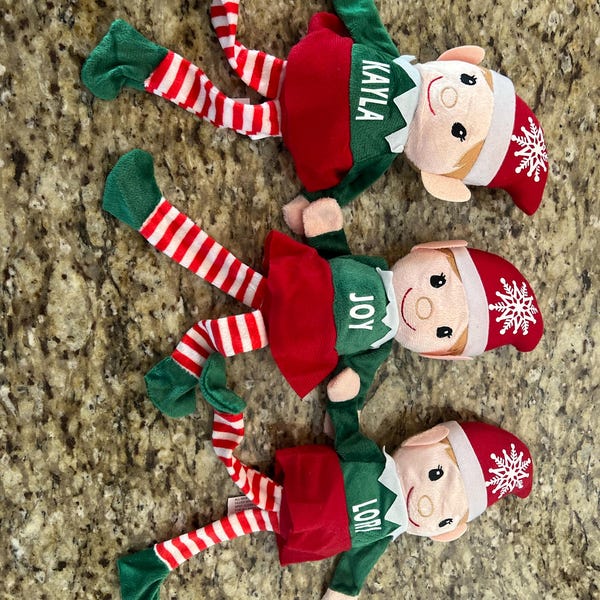 2025 Elf Plush Doll| Plush Elves Christmas Doll|personalized Christmas ...