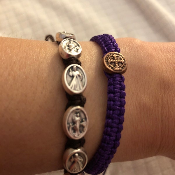 The Scapular of Saint Joseph and the Symbol St. Joseph Brown Wool Cord ...