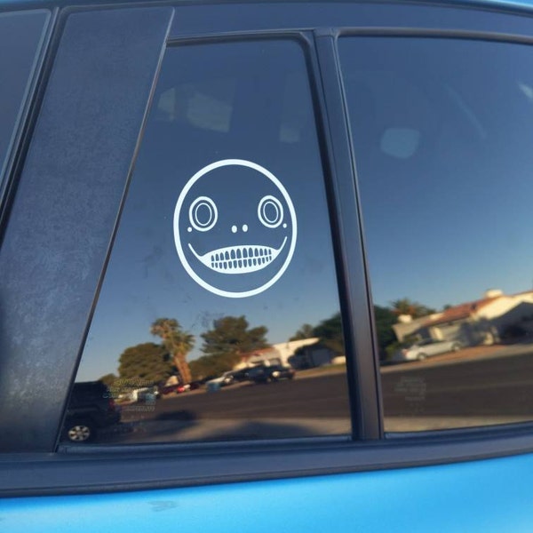 Nier Automata Emil Head Face Vinyl Sticker Inspired by Square Enix and ...